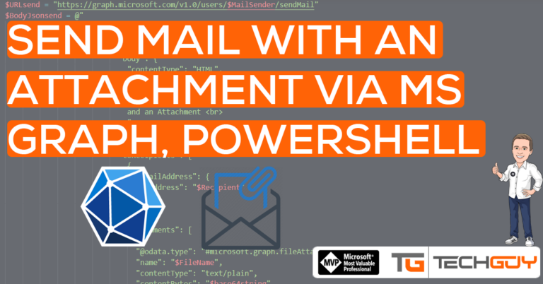 Send Mail With Attachment PowerShell And Microsoft Graph API TechGuy