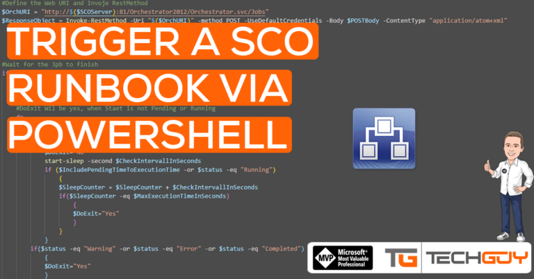 Powershell Script To Trigger Orchestrator Runbook Techguy