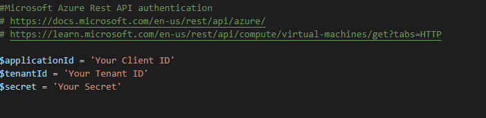 Control Azure Vm With Powershell And Azure Rest Api Techguy
